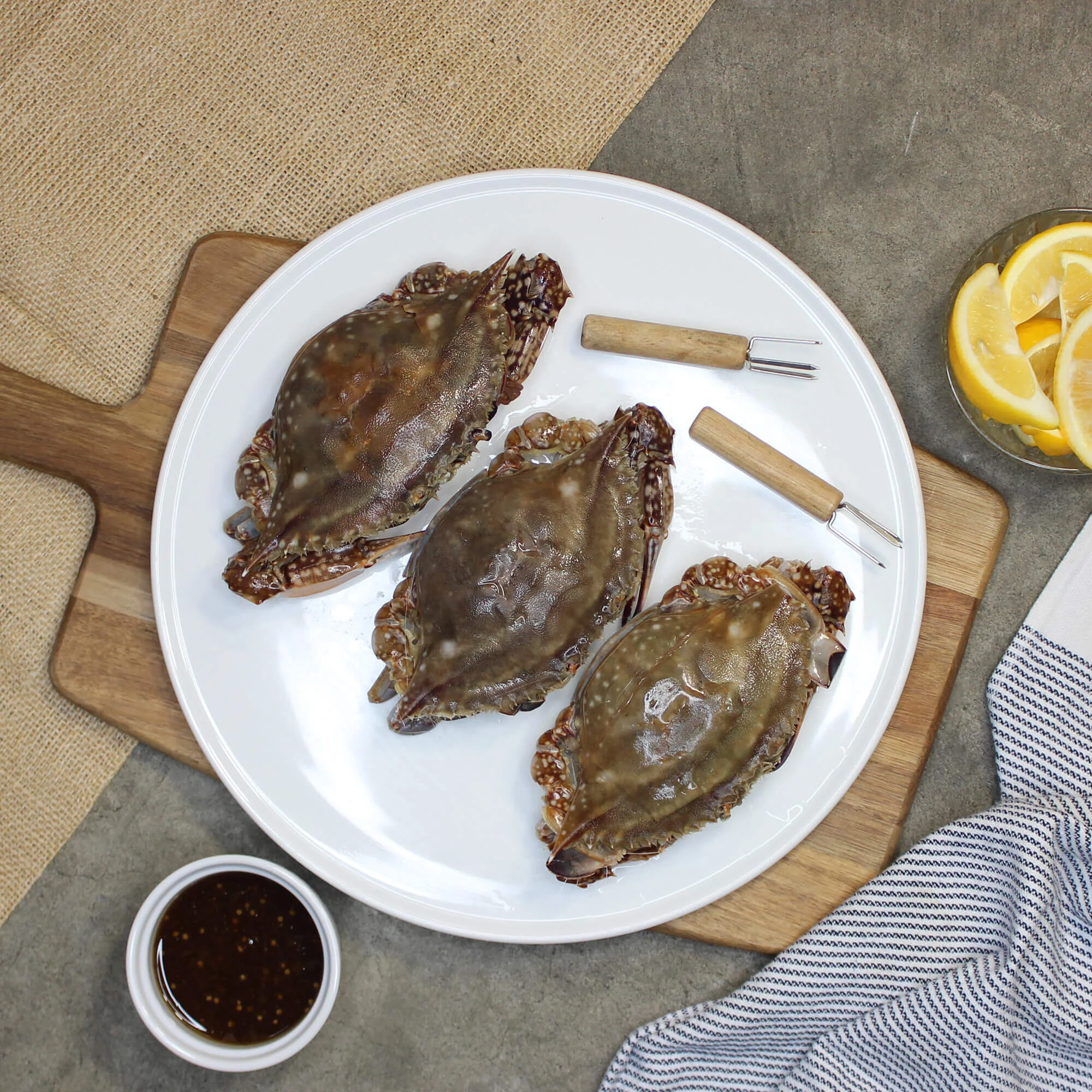 Half Cut Crab 1KG — Saltwater Seafoods NZ