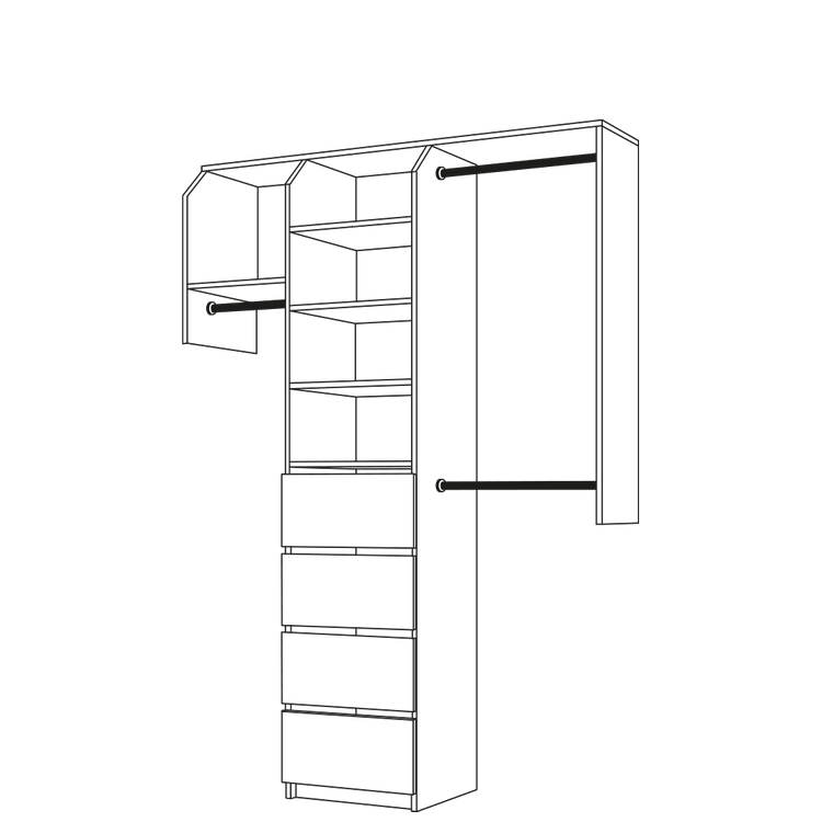 Flatpack Wardrobes Auckland | Made to Measure | Wardrobe Warehouse NZ ...