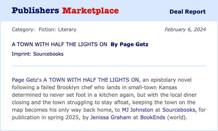 Deals — Jenissa Graham | Literary Agent