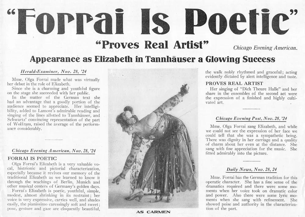 Olga Forrai — The Olga Forrai Foundation