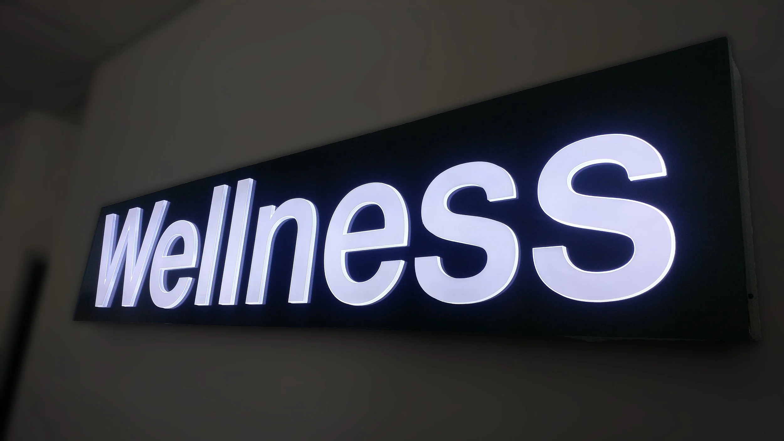 LED Push-thru Letters — Concept 21