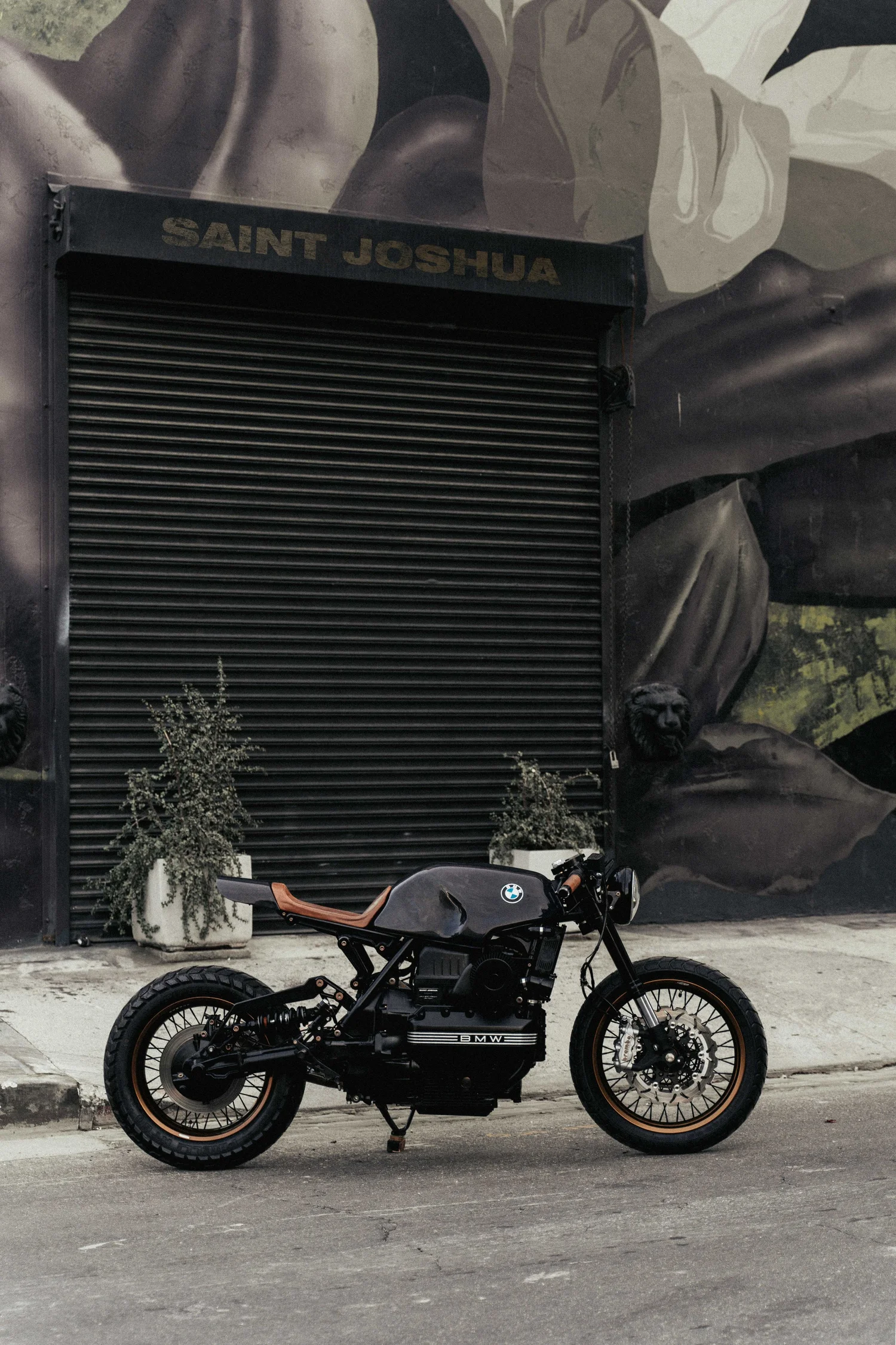 The König BMW K100 Custom Cafe Racer — Saint Joshua