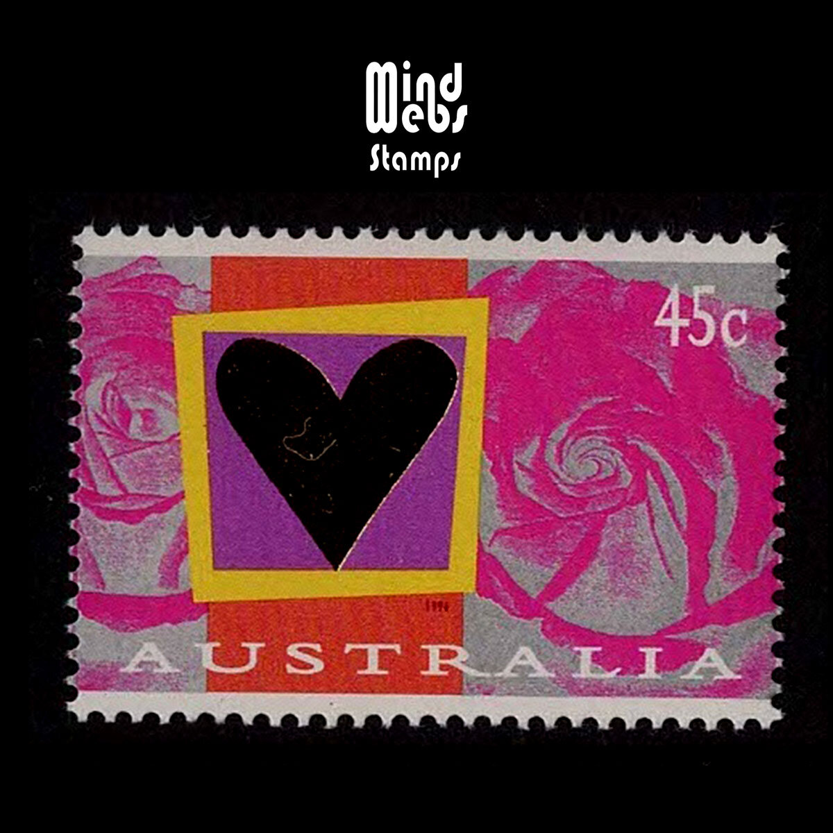 Australian Decimal Stamps, 1996, 45c Olympic Handover, MNH — Mind Webs ...