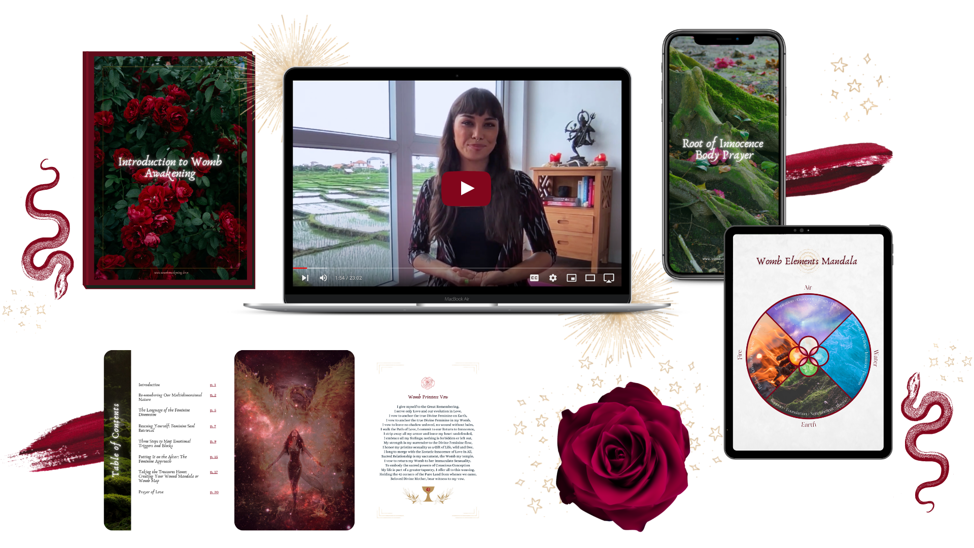 Womb Awakening & Feminine Mysteries Mentorship — Womb Awakening
