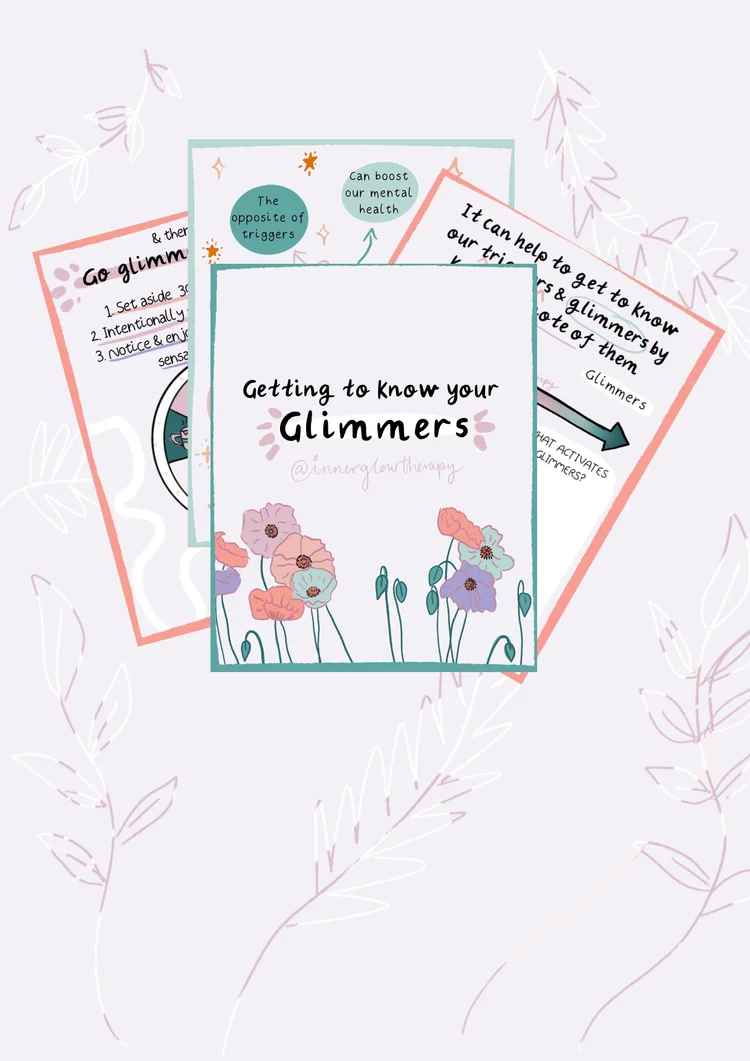 Freebie - Glimmers guide — Inner Glow Therapy