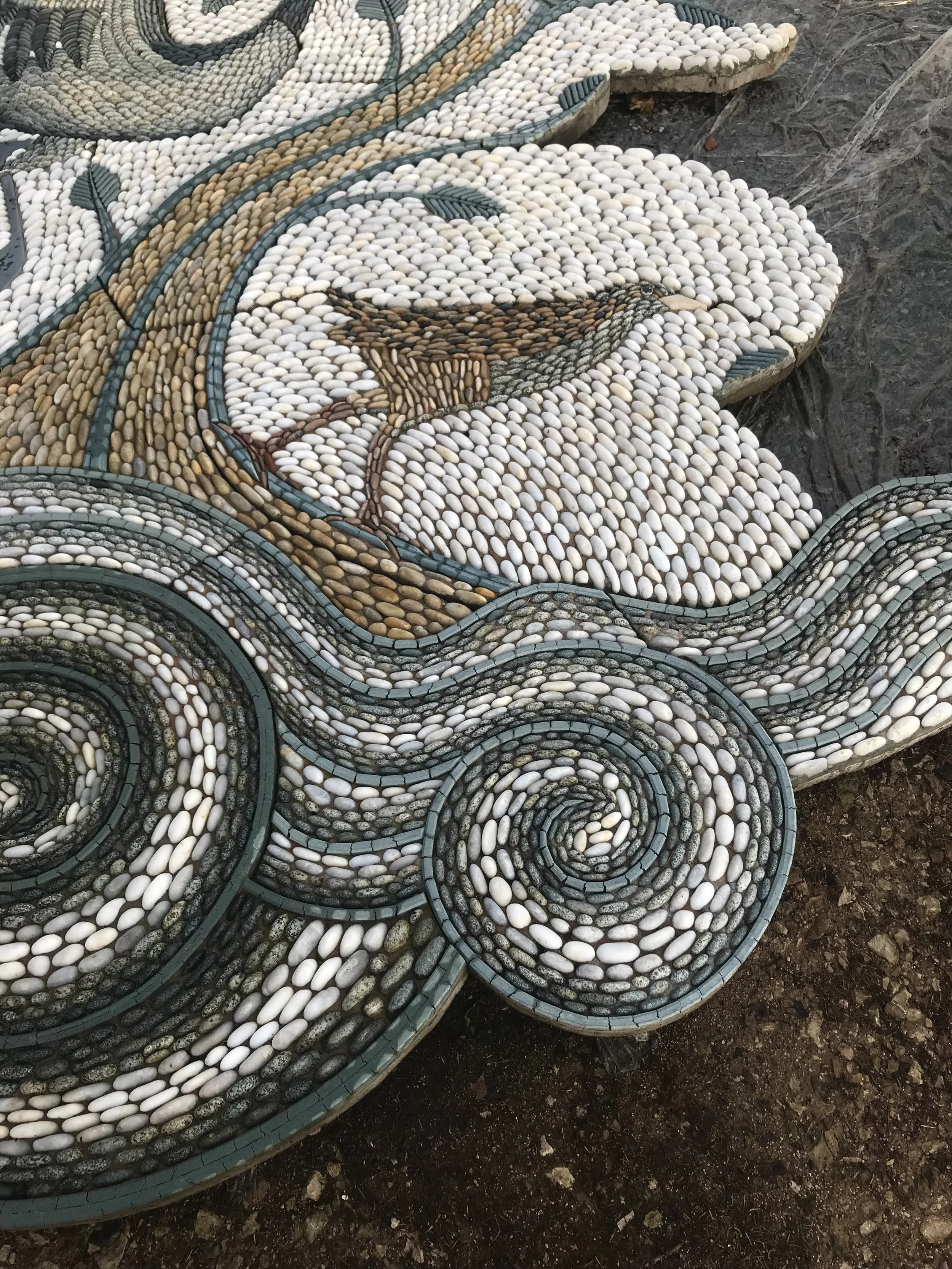 The Pensthorpe Pebbles. — Pebble Mosaics & Cobblestone Design: Maggy ...