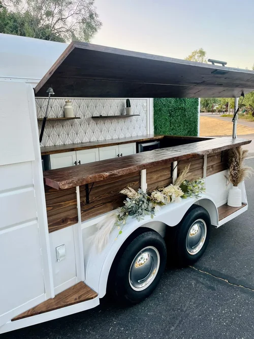 Trailer Bar | Mobile Bartending Trailer — The Top Shelf Bartenders