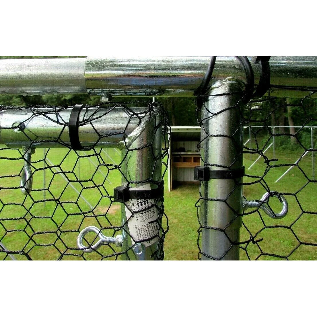 Movable Chicken Run Coop | 10ft x 20ft | Designed To Be Easily Moved ...