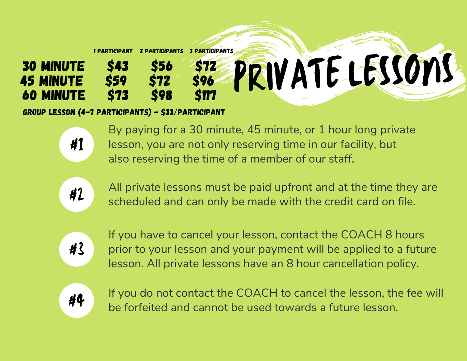 Private Lesson — Head Over Heels