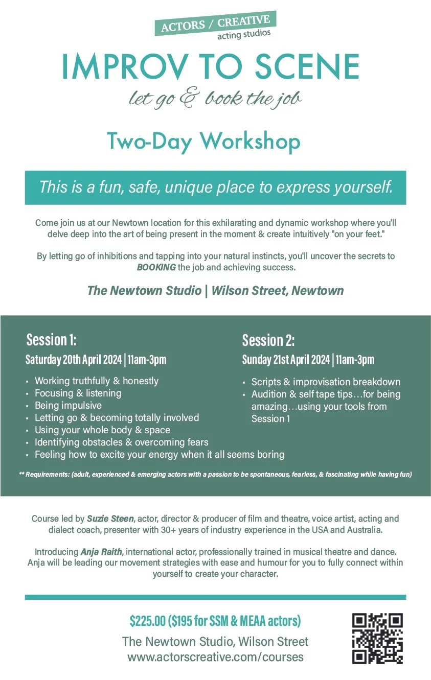 Courses — Actors' Creative Studios International