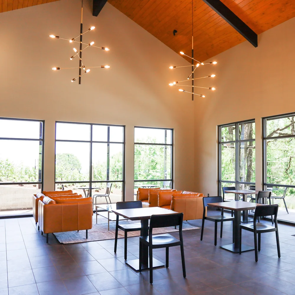 Résonance Découverte Tasting Room — Walen Construction