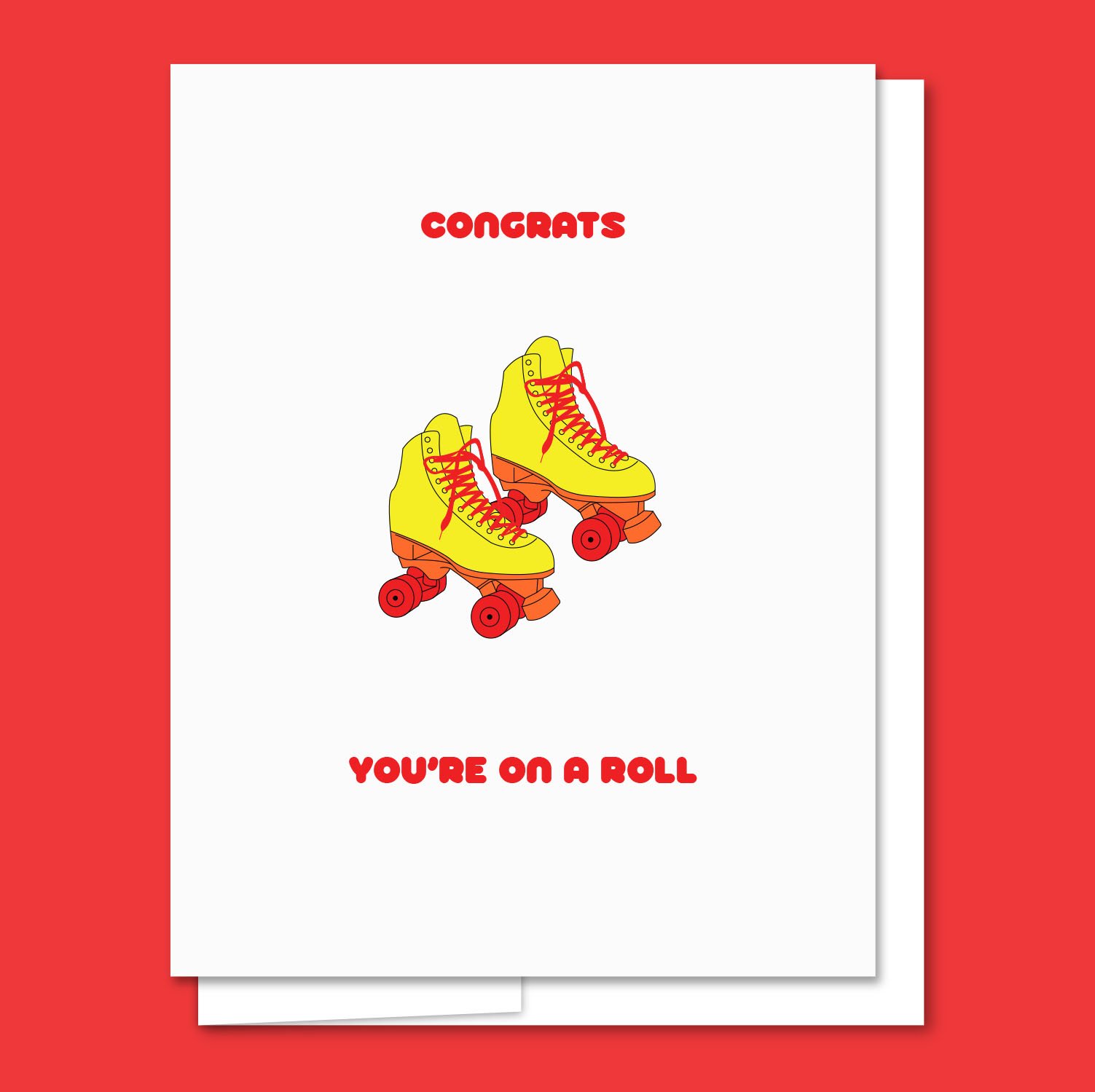 Congratulations Cards — Quick Brown Fox Letterpress