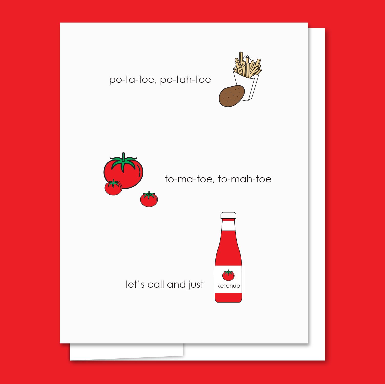 Everyday Cards — Quick Brown Fox Letterpress