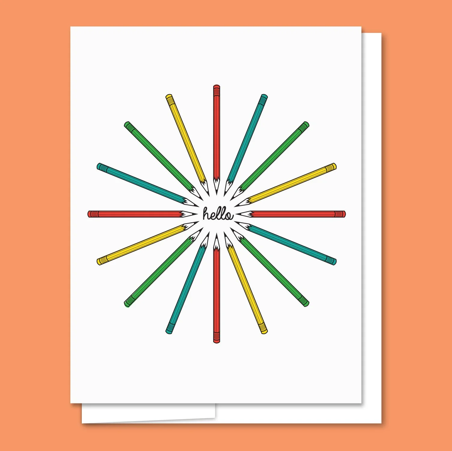 Everyday Cards — Quick Brown Fox Letterpress