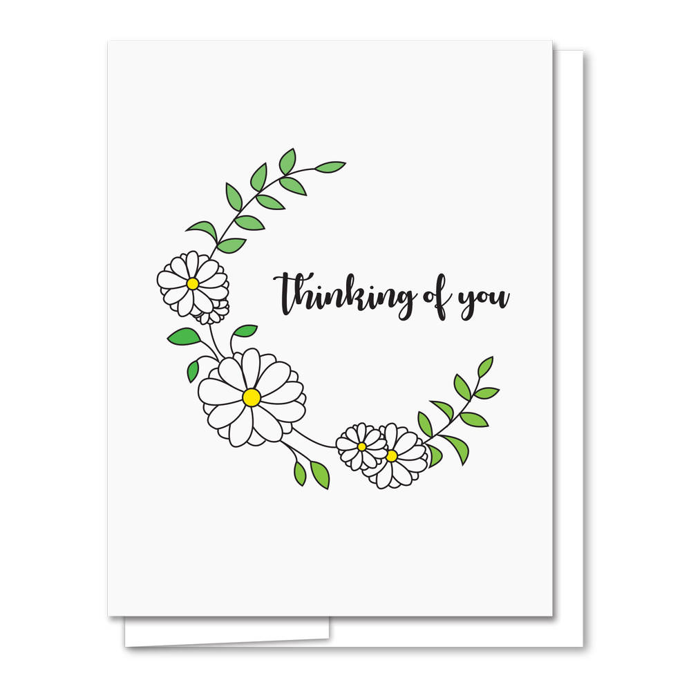 Thinking Of You Card Template