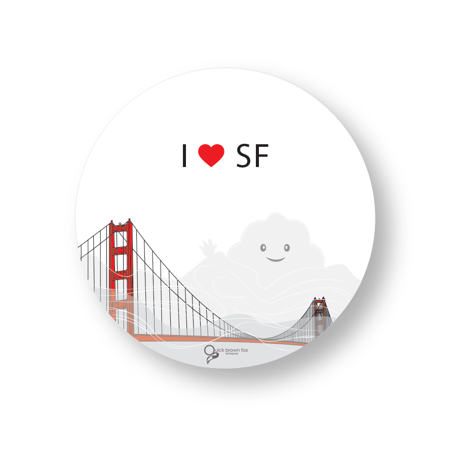 Quick Brown Fox Letterpress