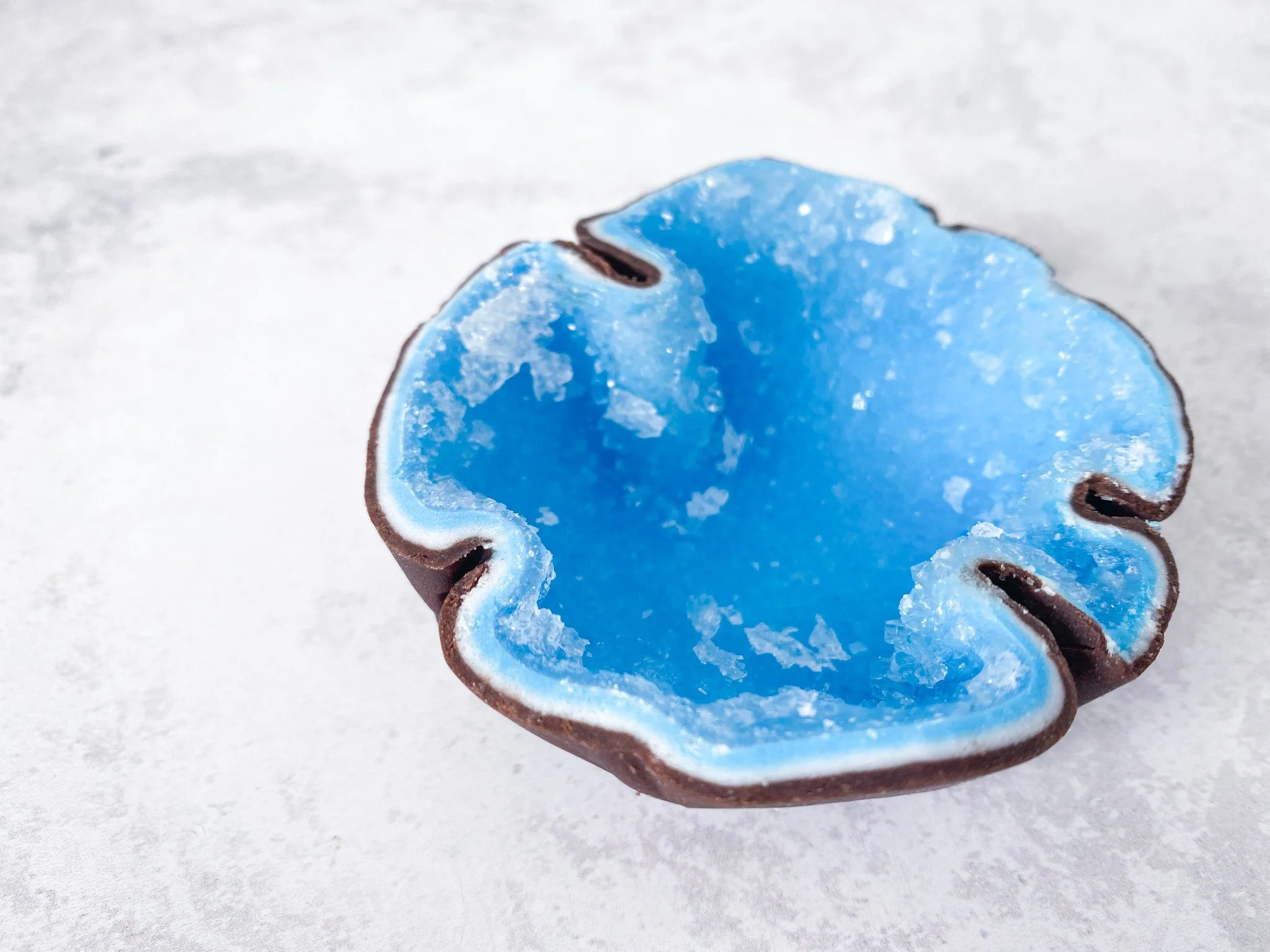 Vegan Edible Crystal Candy Geodes — Candy Rocks