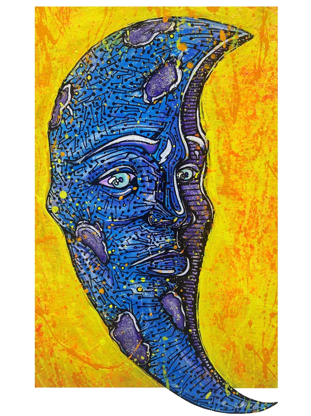 Trippy Drawings Of The Moon