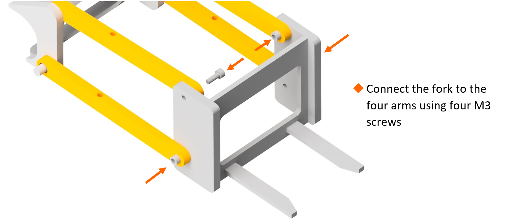 Build Guide: Forklift — Micromelon Robotics