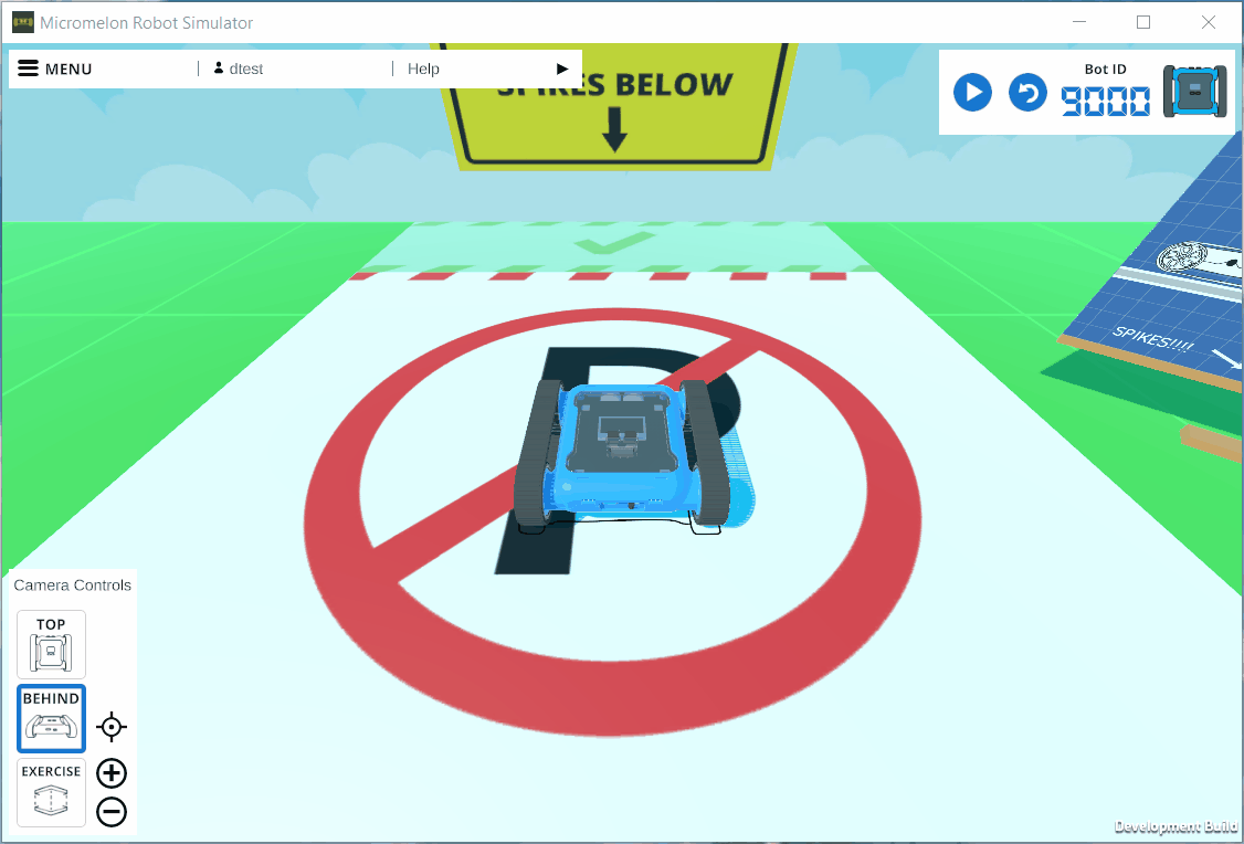 Getting Started With The Robot Simulator — Micromelon Robotics