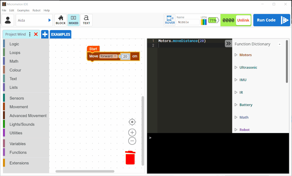 Getting Started With The Micromelon Rover — Micromelon Robotics