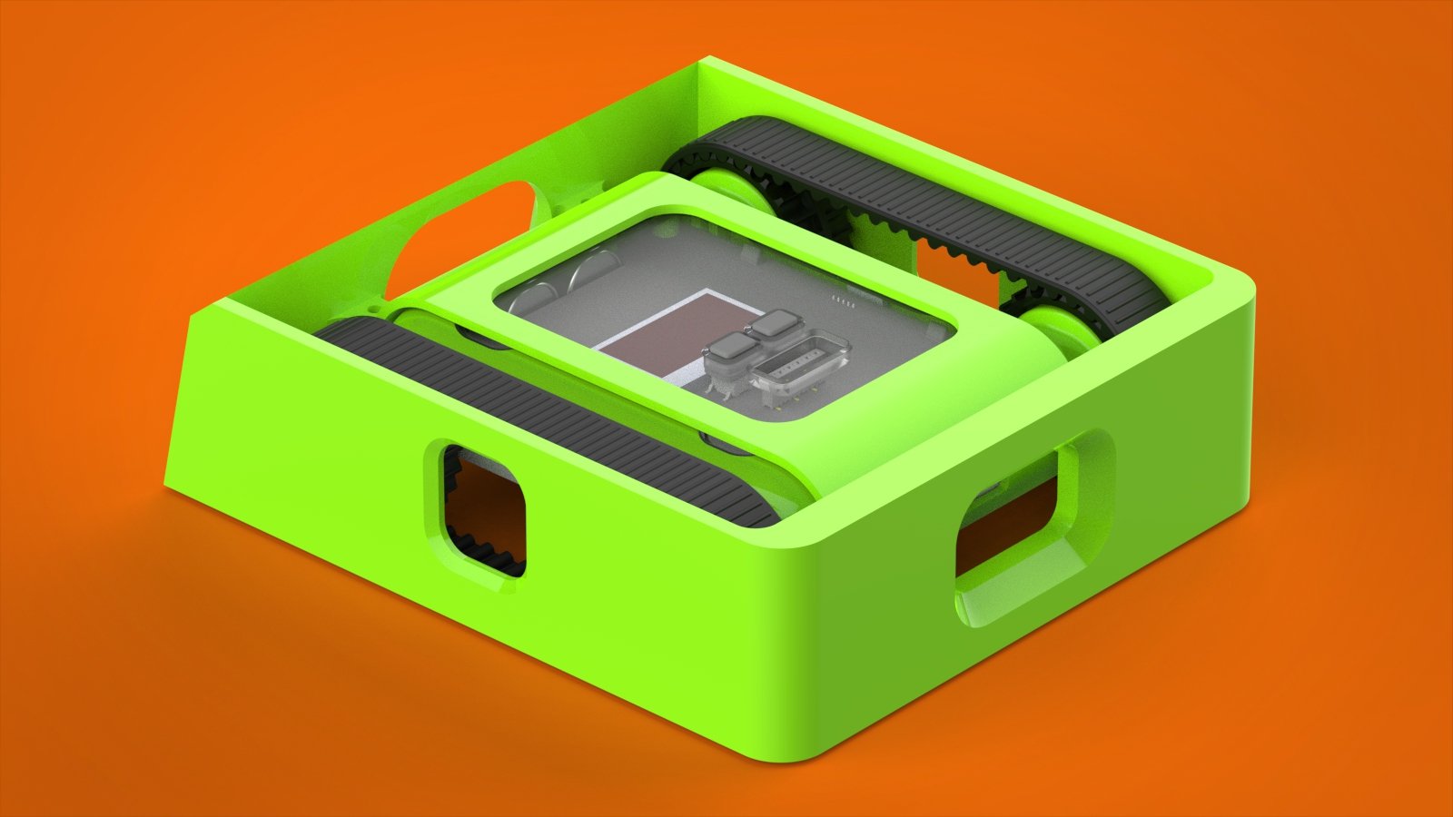 Micromelon Sumo Brick Scoop — Micromelon Robotics