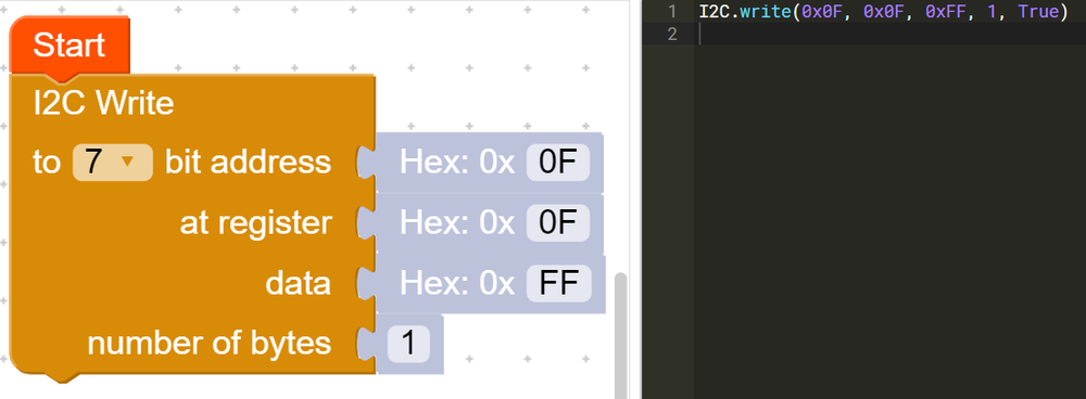 How to use I2C — Micromelon Robotics