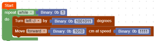 Activity: Binary Bot — Micromelon Robotics