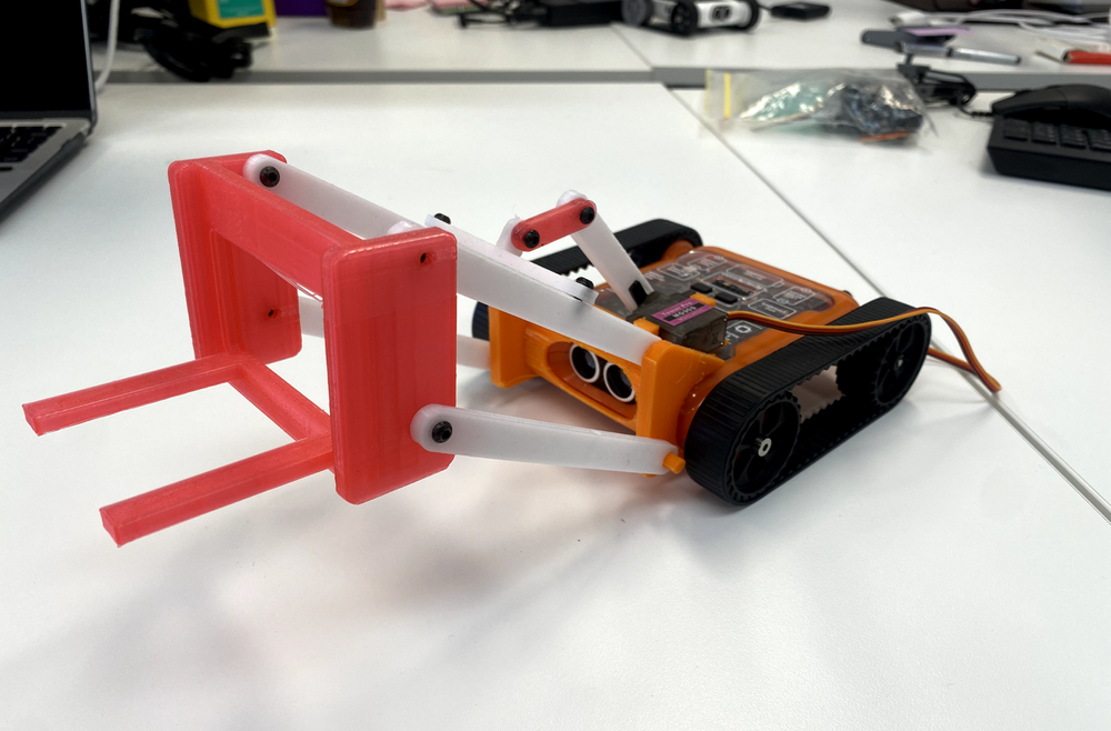 Build Guide: Forklift — Micromelon Robotics