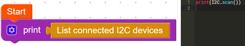 How to use I2C — Micromelon Robotics
