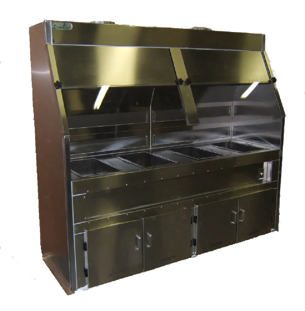 Vertical Laminar Flow Hoods, Exhaust, & Isolation Hoods — CleanAir ...