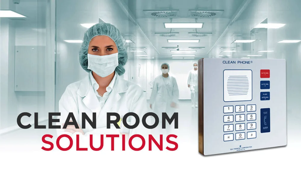 VoIP Cleanroom Telephones | IP-Based Communication Systems — CleanAir ...