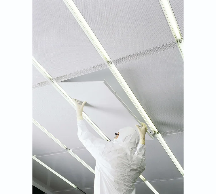 Cleanroom Ceiling Tiles: Panel & Grid Systems — CleanAir Solutions