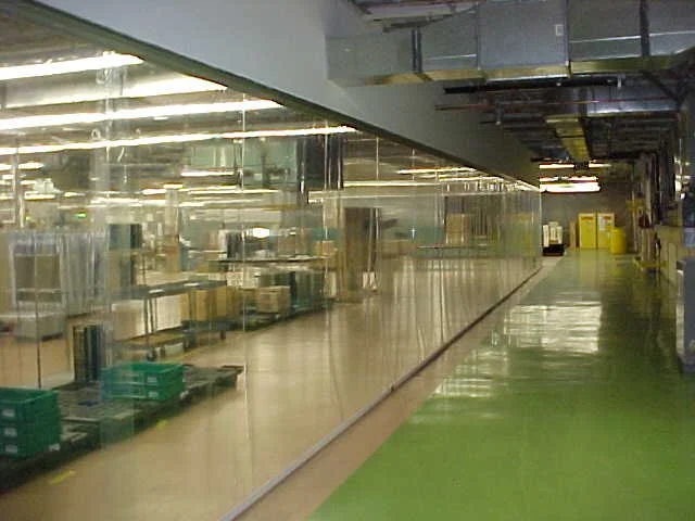 Cleanroom Curtains & Containment Systems | Strip, Sliding & ESD Curtains