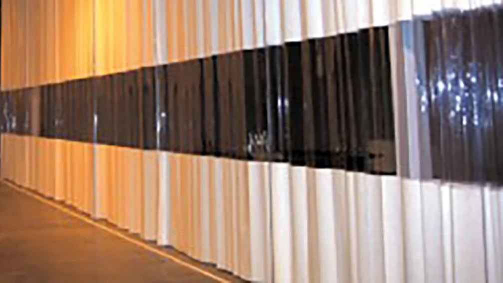 Cleanroom Curtains & Containment Systems | Strip, Sliding & ESD Curtains