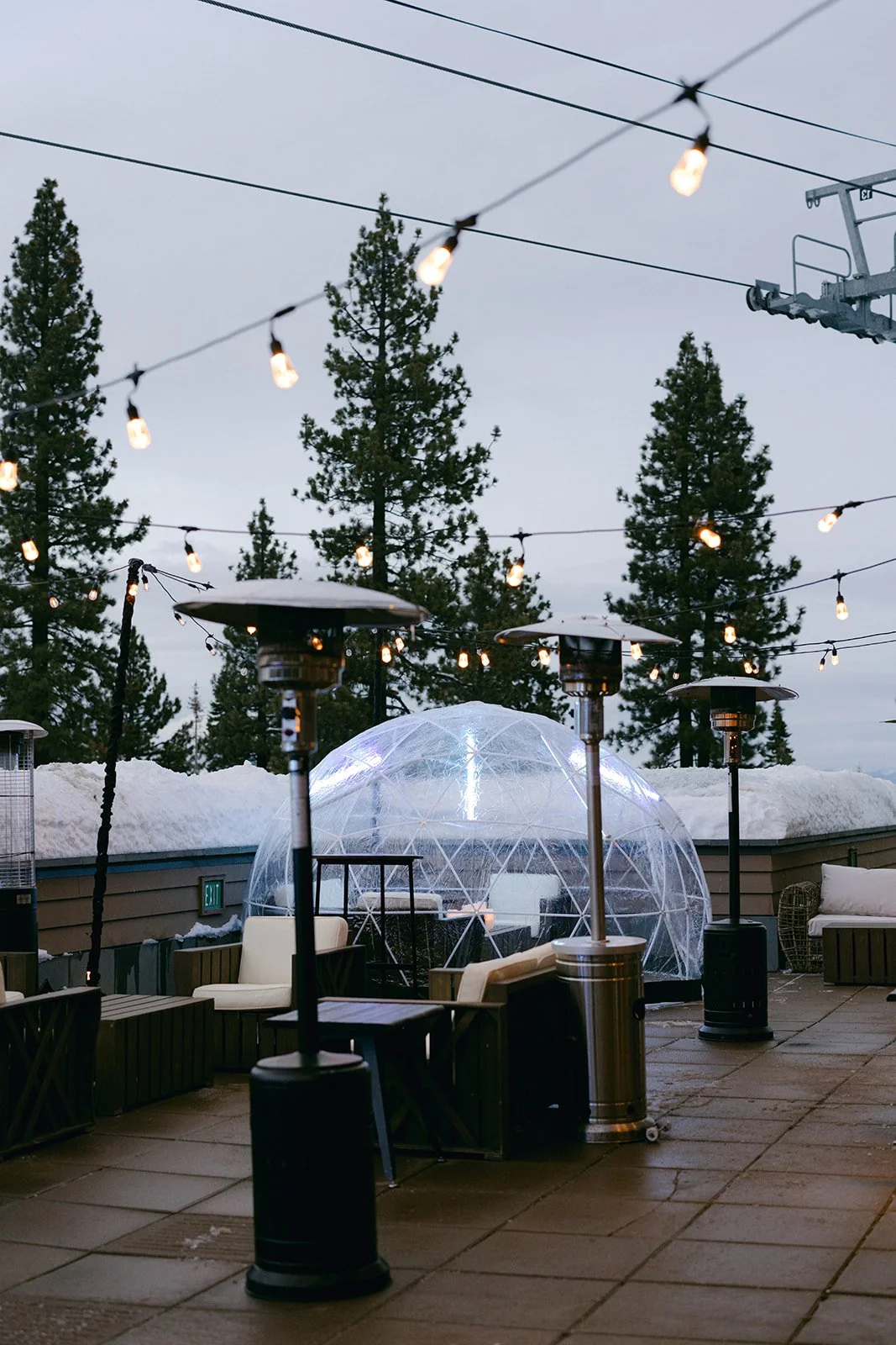 Ski Chalet Chic Welcome Party in Lake Tahoe — Andrea Eppolito Luxury ...