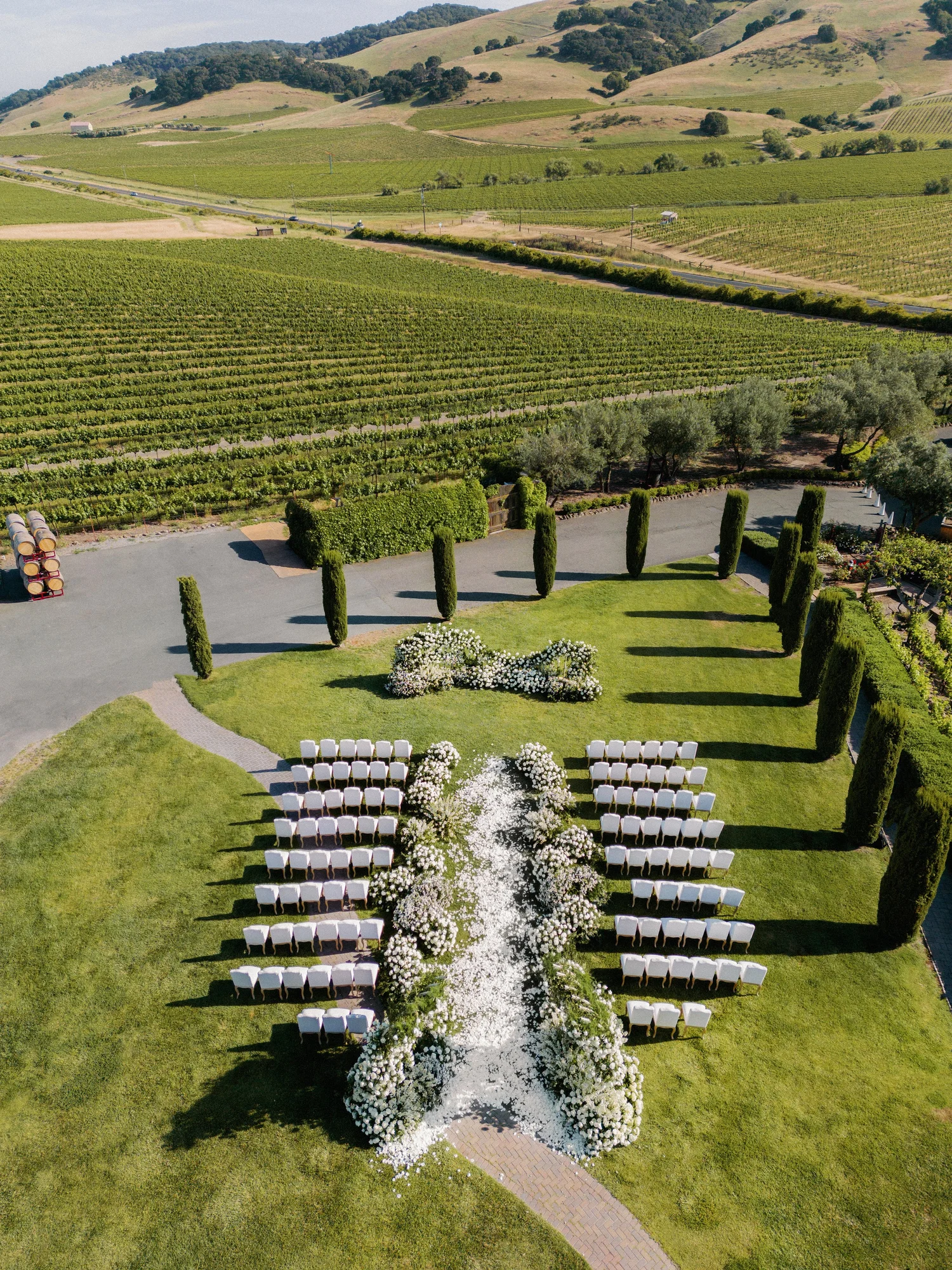 ROMANTIC VINEYARD WEDDING IN NAPA VALLEY — Las Vegas Wedding Planner ...