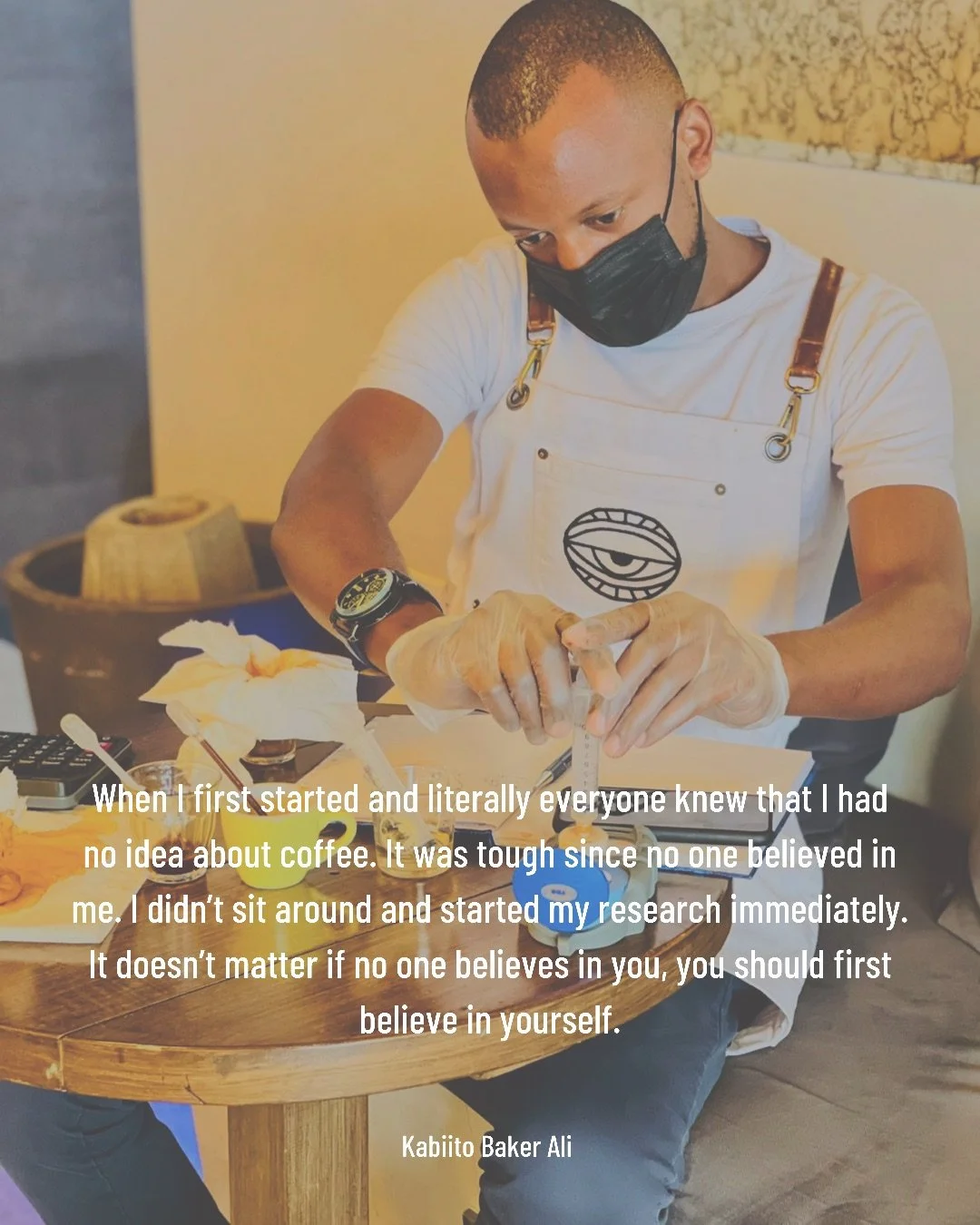 The Coffee Story: Kabiito Baker Ali - the need for coffee ☕