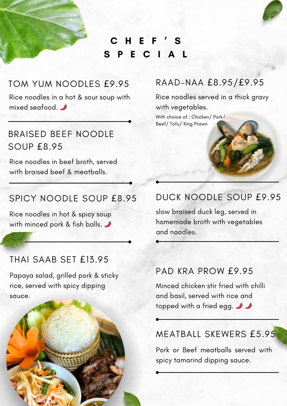 Lunch — Limehouse Thai Restaurant