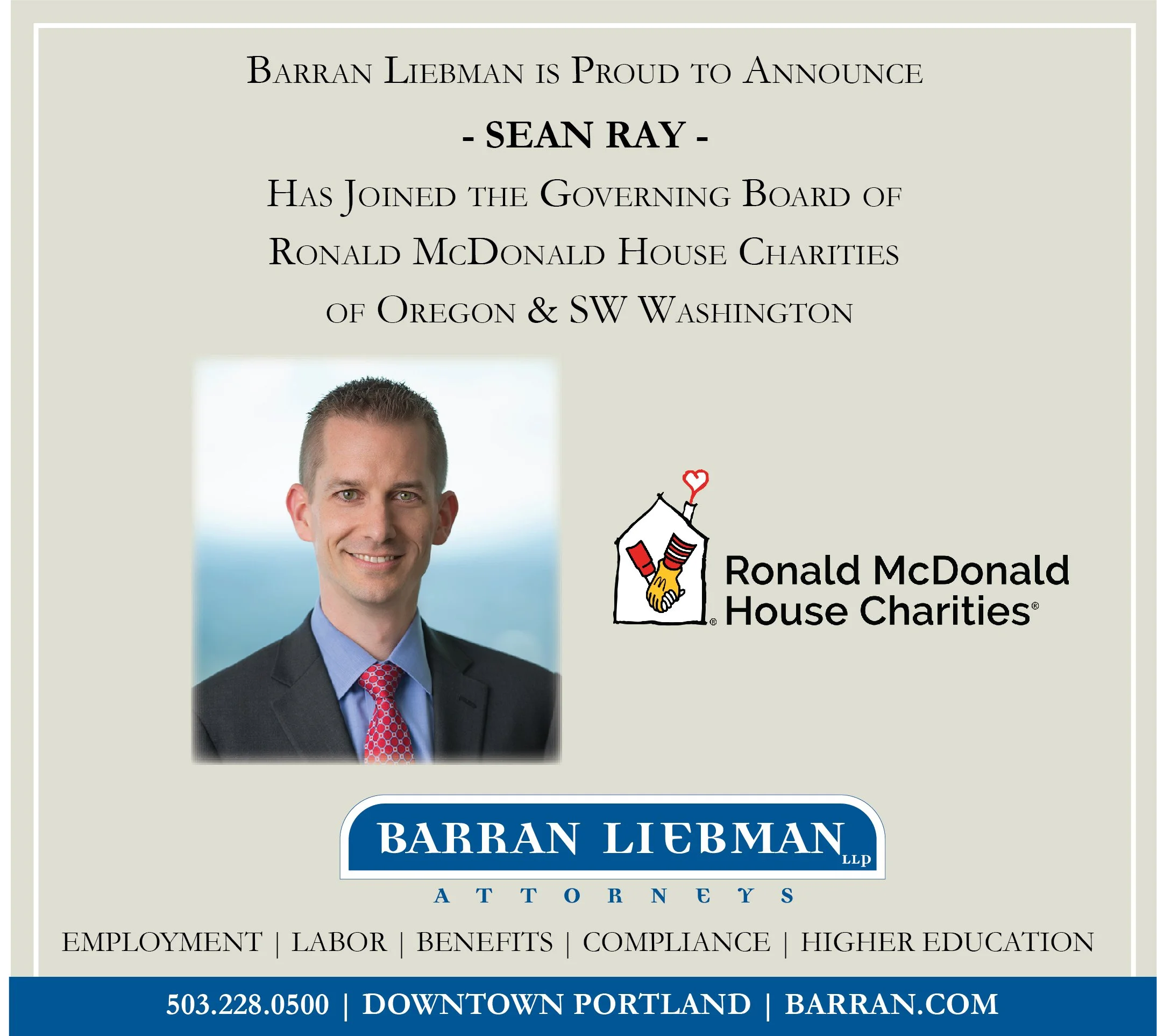 Firm News — Barran Liebman LLP