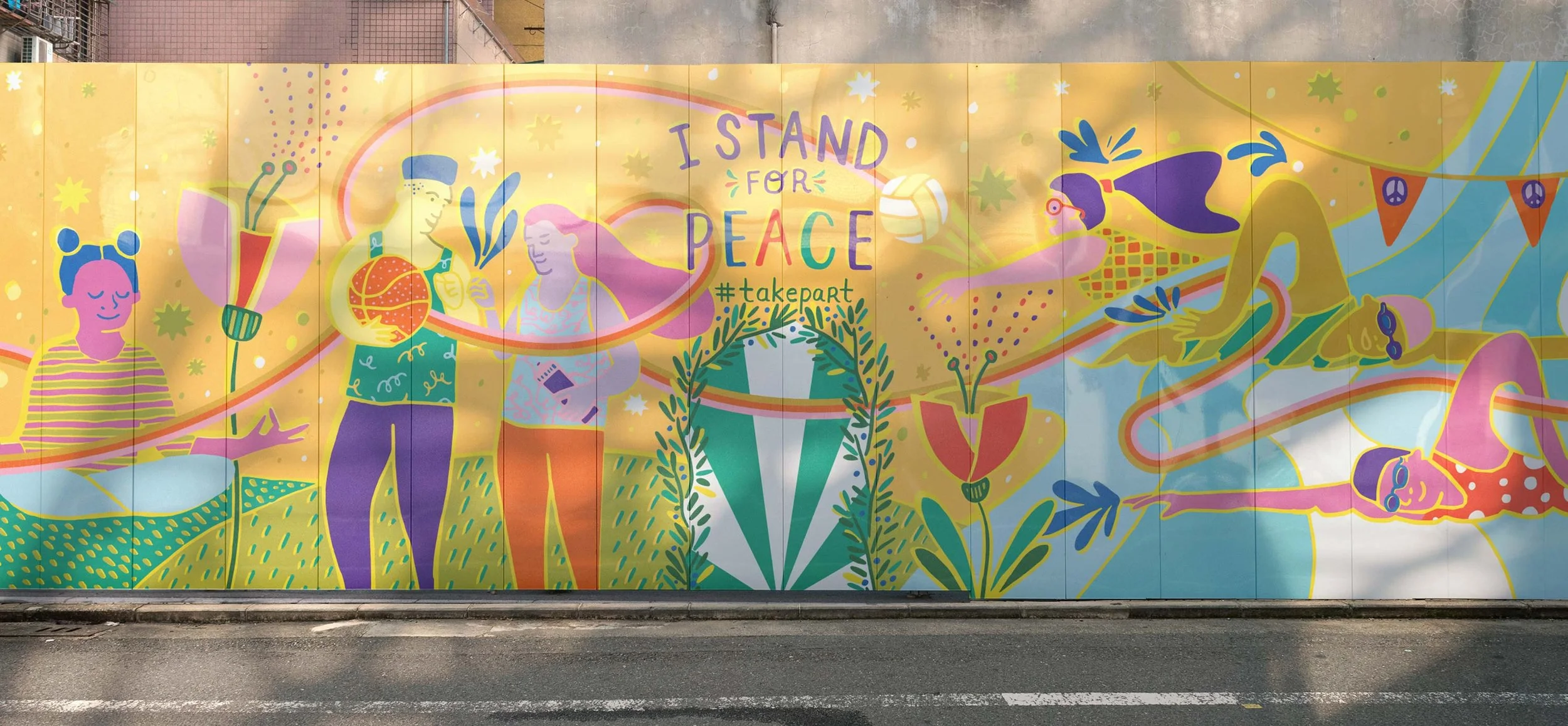 Colorful Custom Murals - Handcrafted Art that Shares a Story | H Miller ...