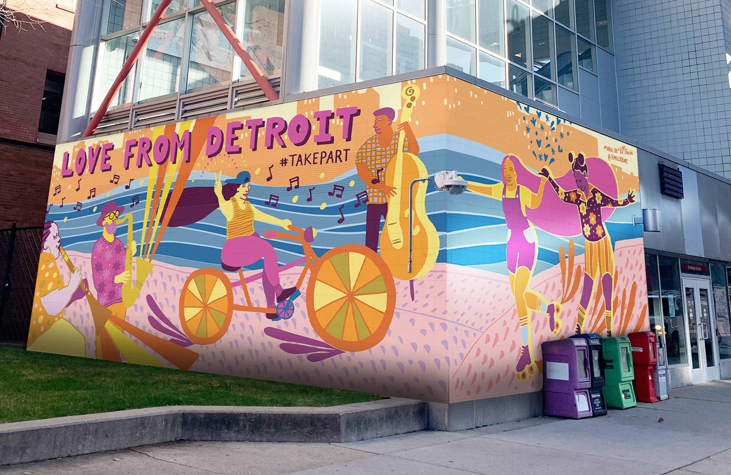 Colorful Custom Murals - Handcrafted Art that Shares a Story | H Miller ...
