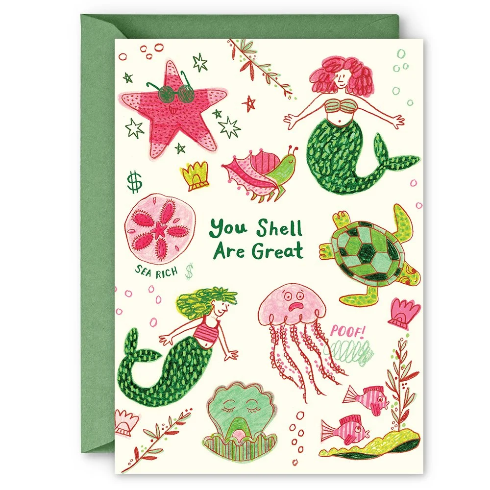 View Greeting Card Illustration & Design by Heather Miller | Colorful ...
