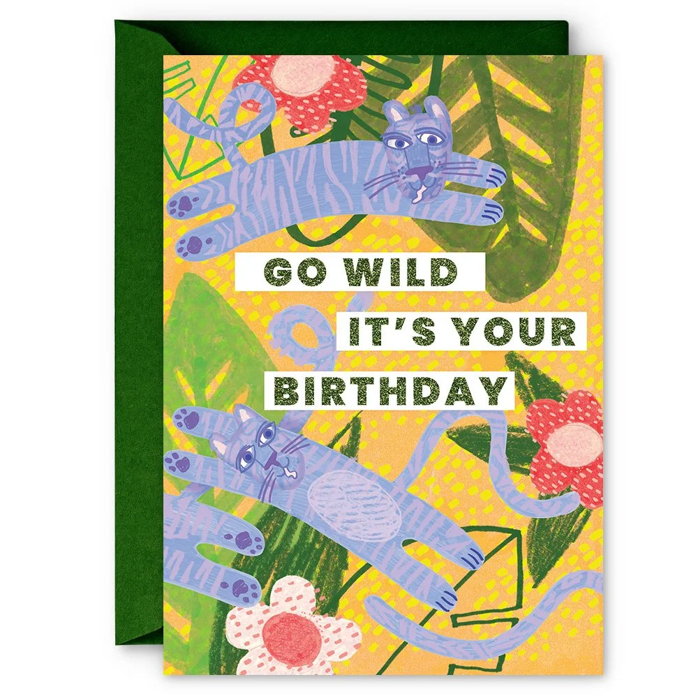 View Greeting Card Illustration & Design by Heather Miller | Colorful ...