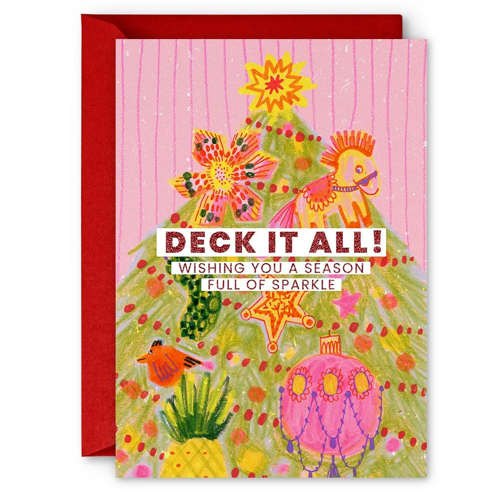 View Greeting Card Illustration & Design by Heather Miller | Colorful ...