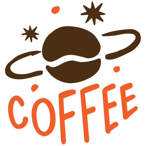 Branding Design for Saturn Coffee: Branding, logo design, illustration ...