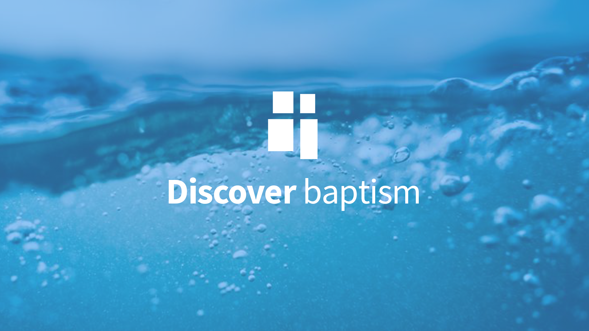 Get Baptized — West Meadows Baptist Church