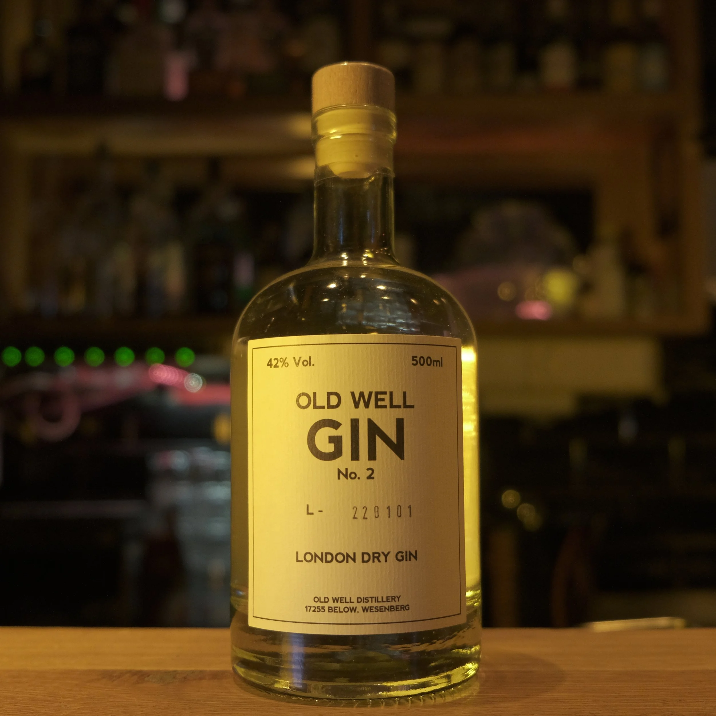 Old Well Gin Number 2 — Old Well Distillery