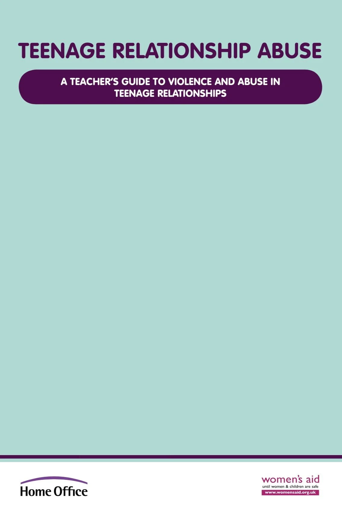 Download Teen Relationship Abuse Guide | Act On It Now