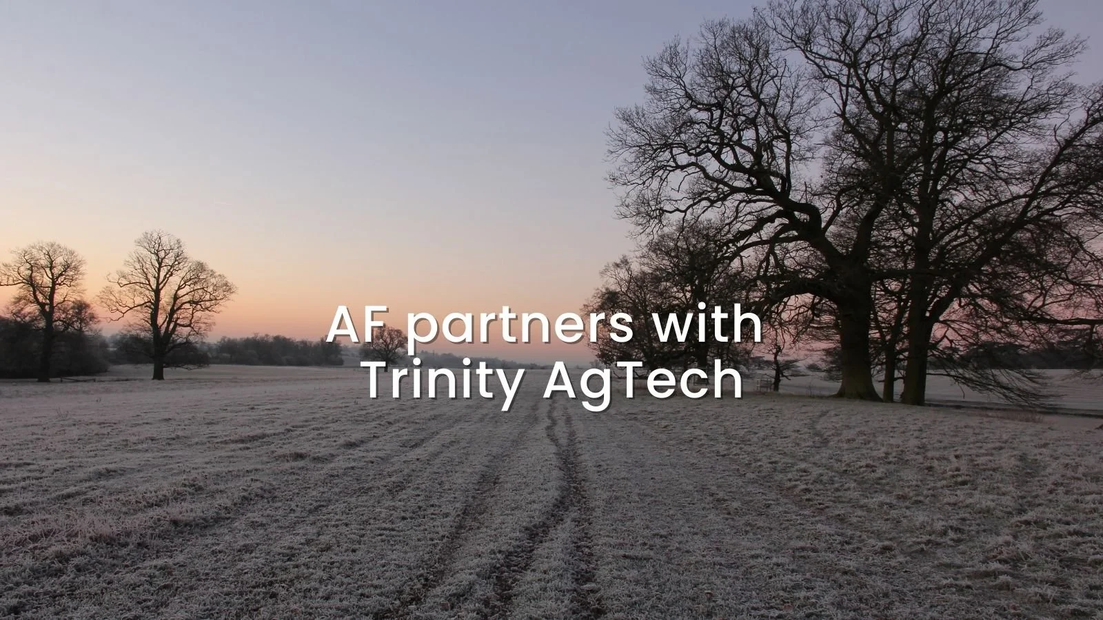 Press Release — Trinity Agtech